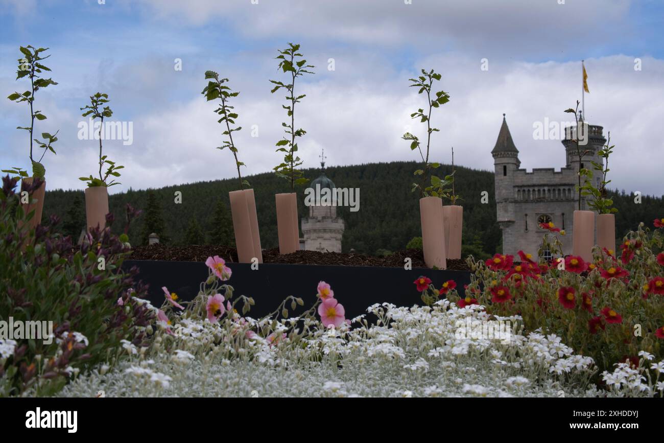 Balmoral Castle viewed from the grounds,Scotland Stock Photo - Alamy