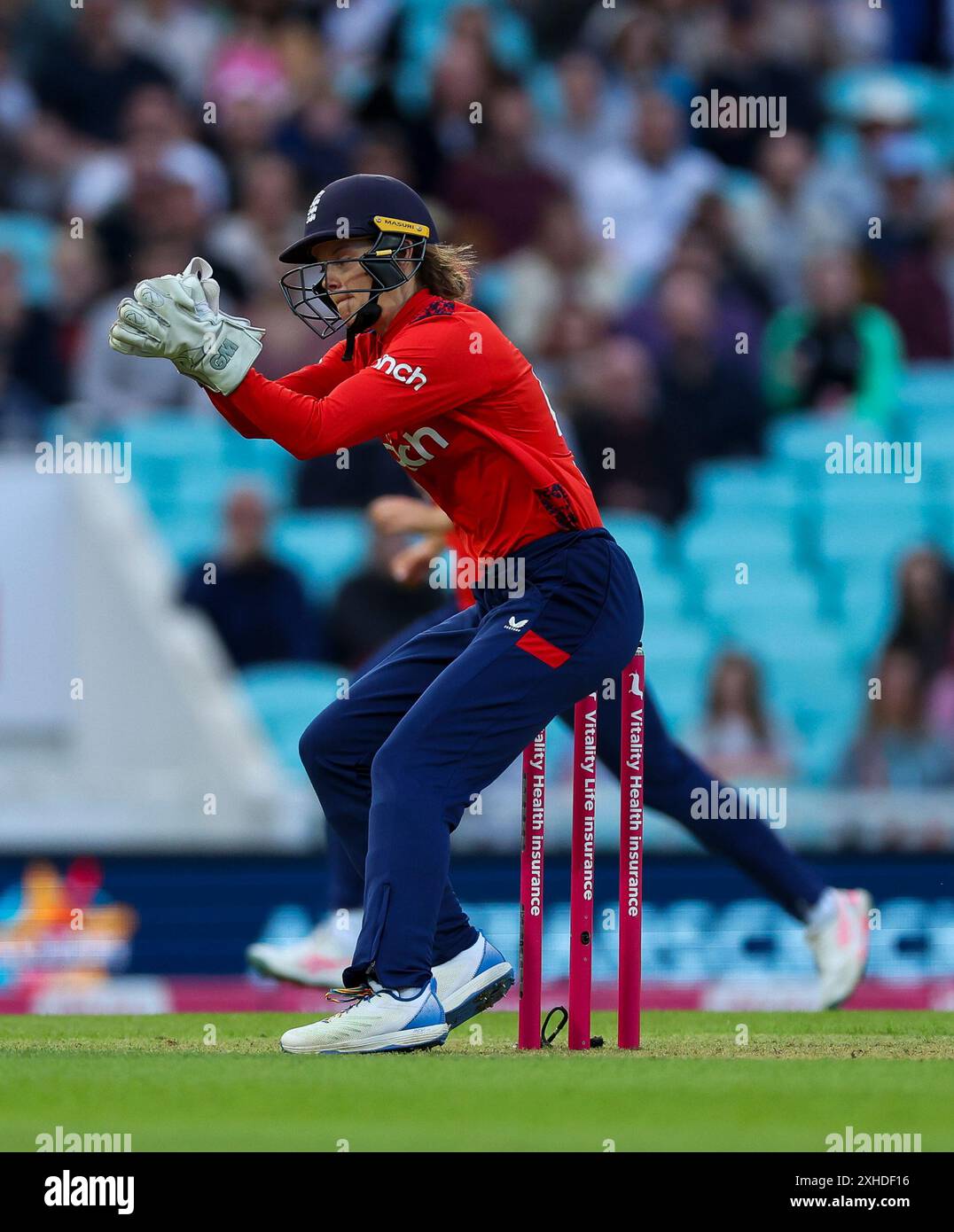 England Women’s Amy Jones run out New Zealand Women’s Izzy Gaze (not ...