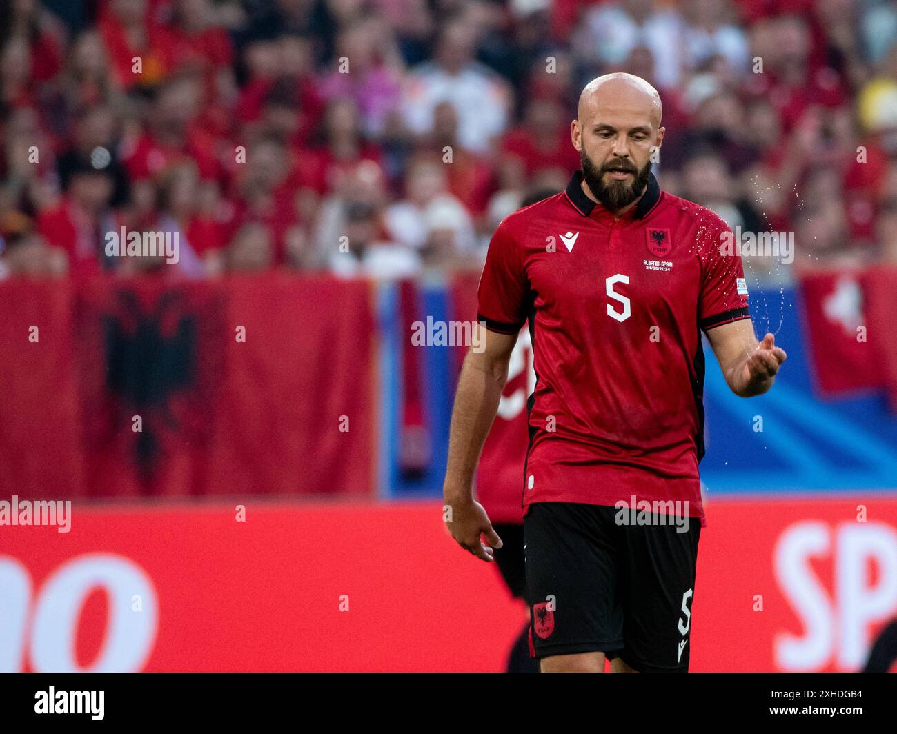 Arlind Ajeti (Albanien, #05), GER, Albania (ALB) vs Spain (ESP ...