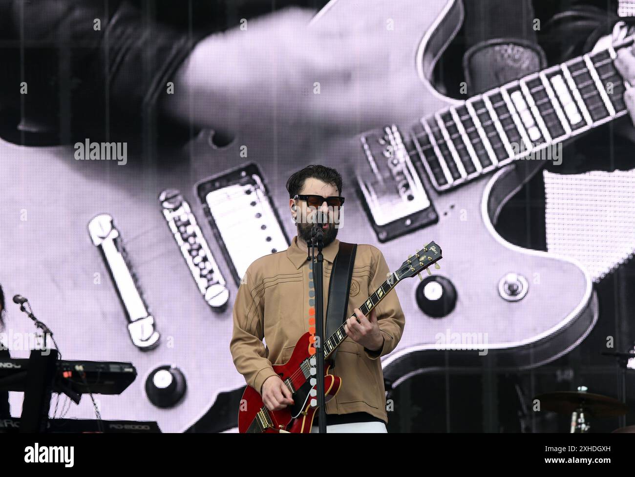 Liam Fray of the Courteneers performing at the Trnsmt Festival at ...