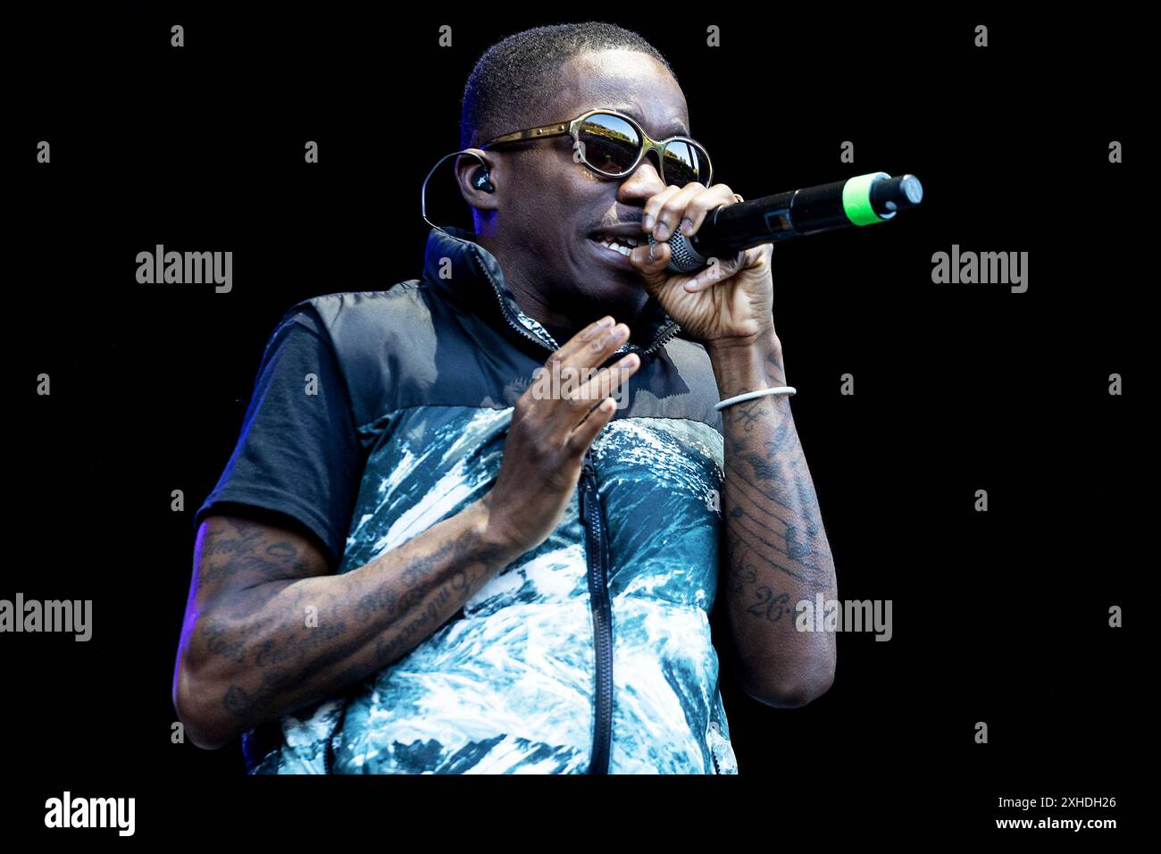 Tinchy stryder performs at the 2024 eden sessions hi-res stock ...