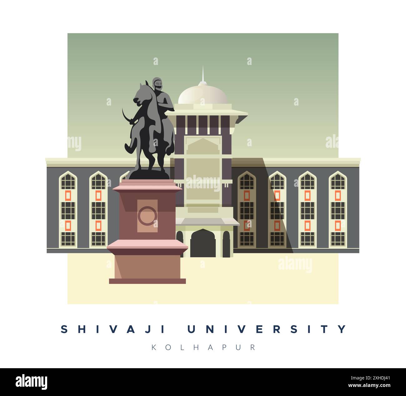 Kolhapur city Stock Vector Images - Alamy