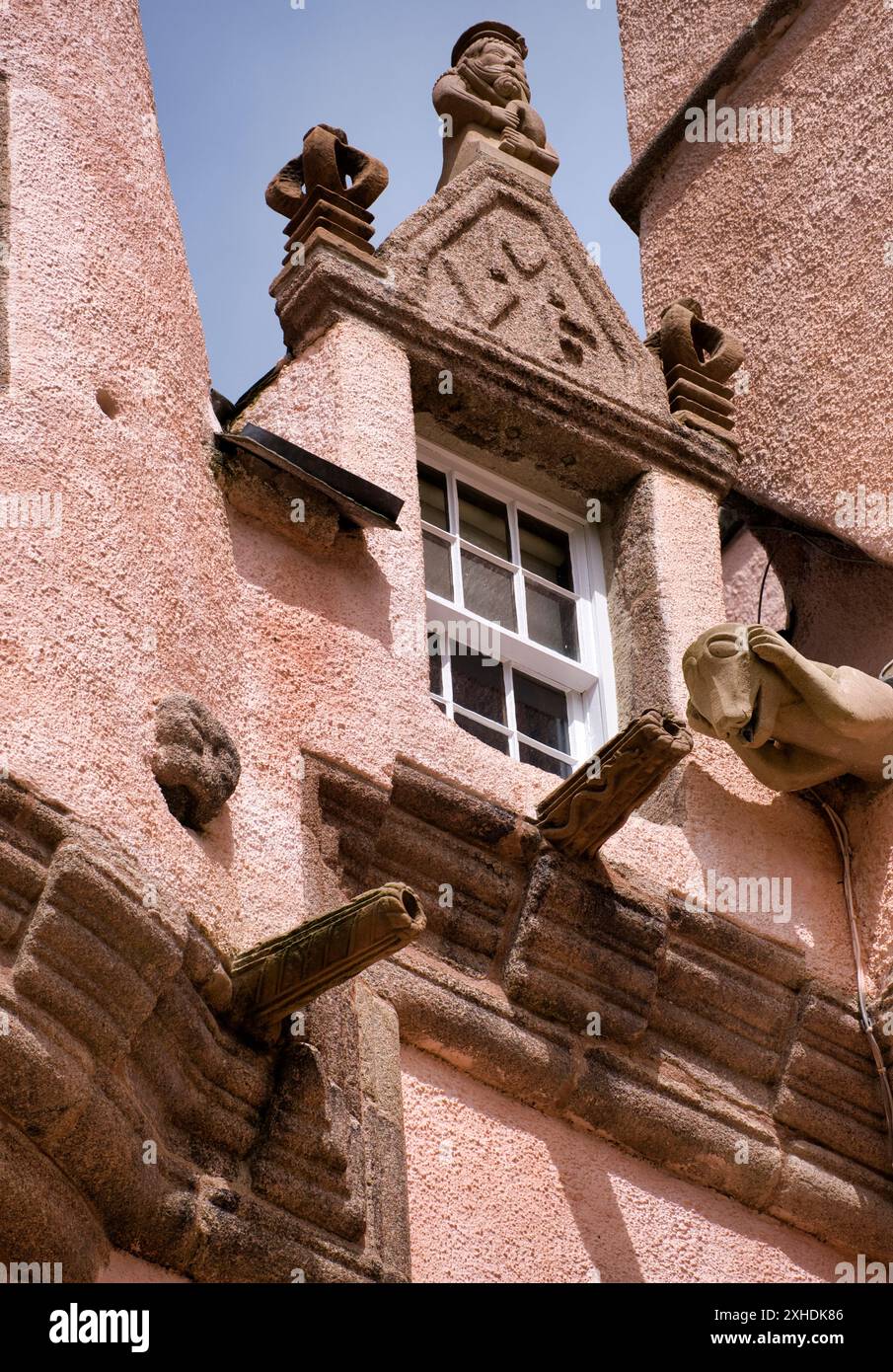 Craigievar Castle one of the most iconic Scottish castle Stock Photo ...