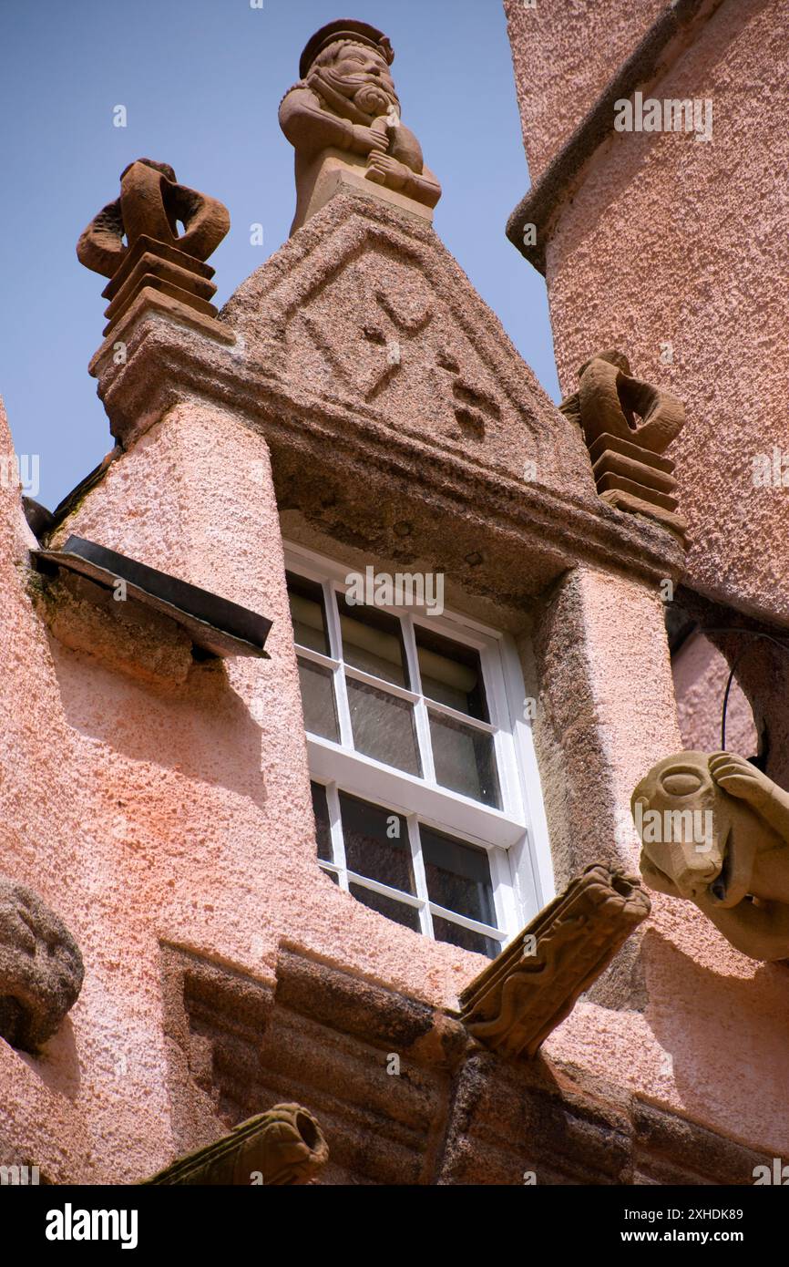 Craigievar Castle one of the most iconic Scottish castle Stock Photo ...