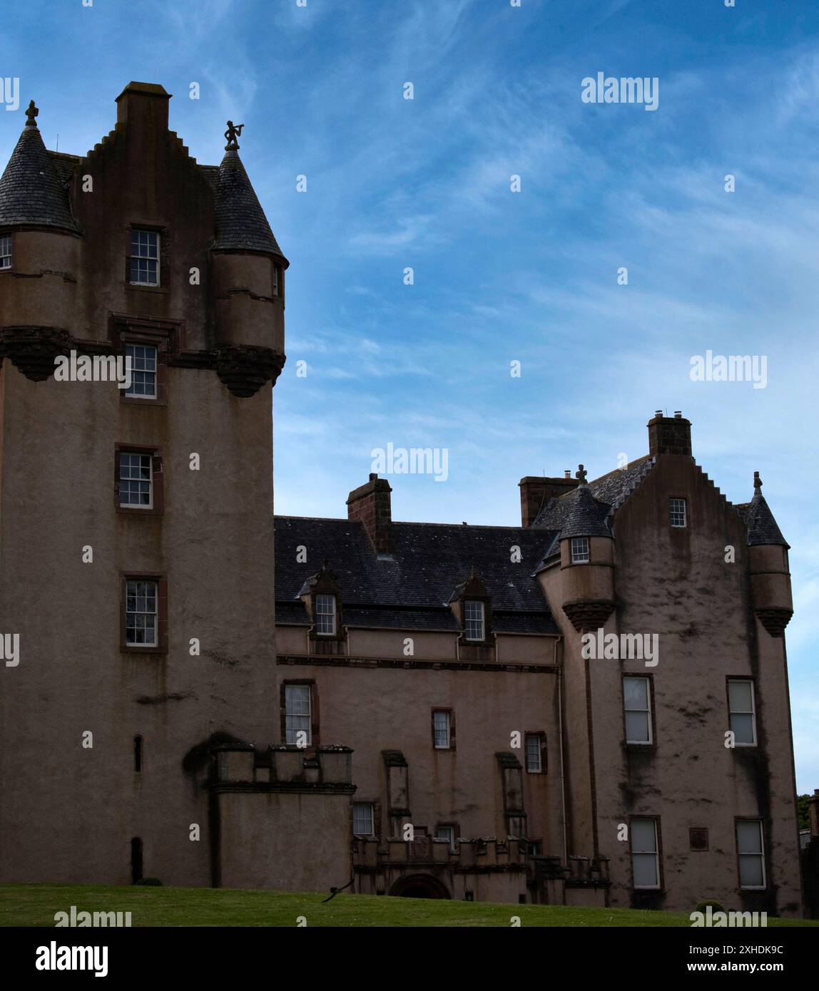 Fyvie Castle in Scotland Stock Photo - Alamy