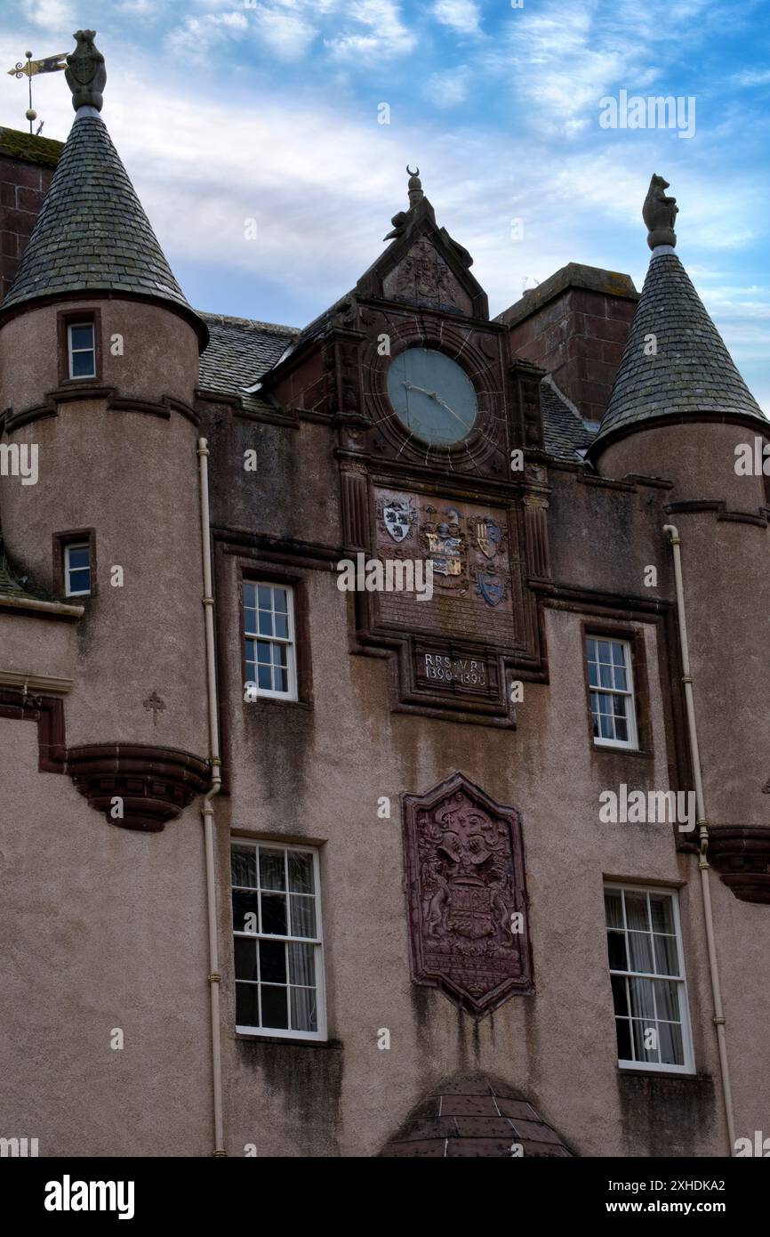 Fyvie Castle in Scotland Stock Photo - Alamy