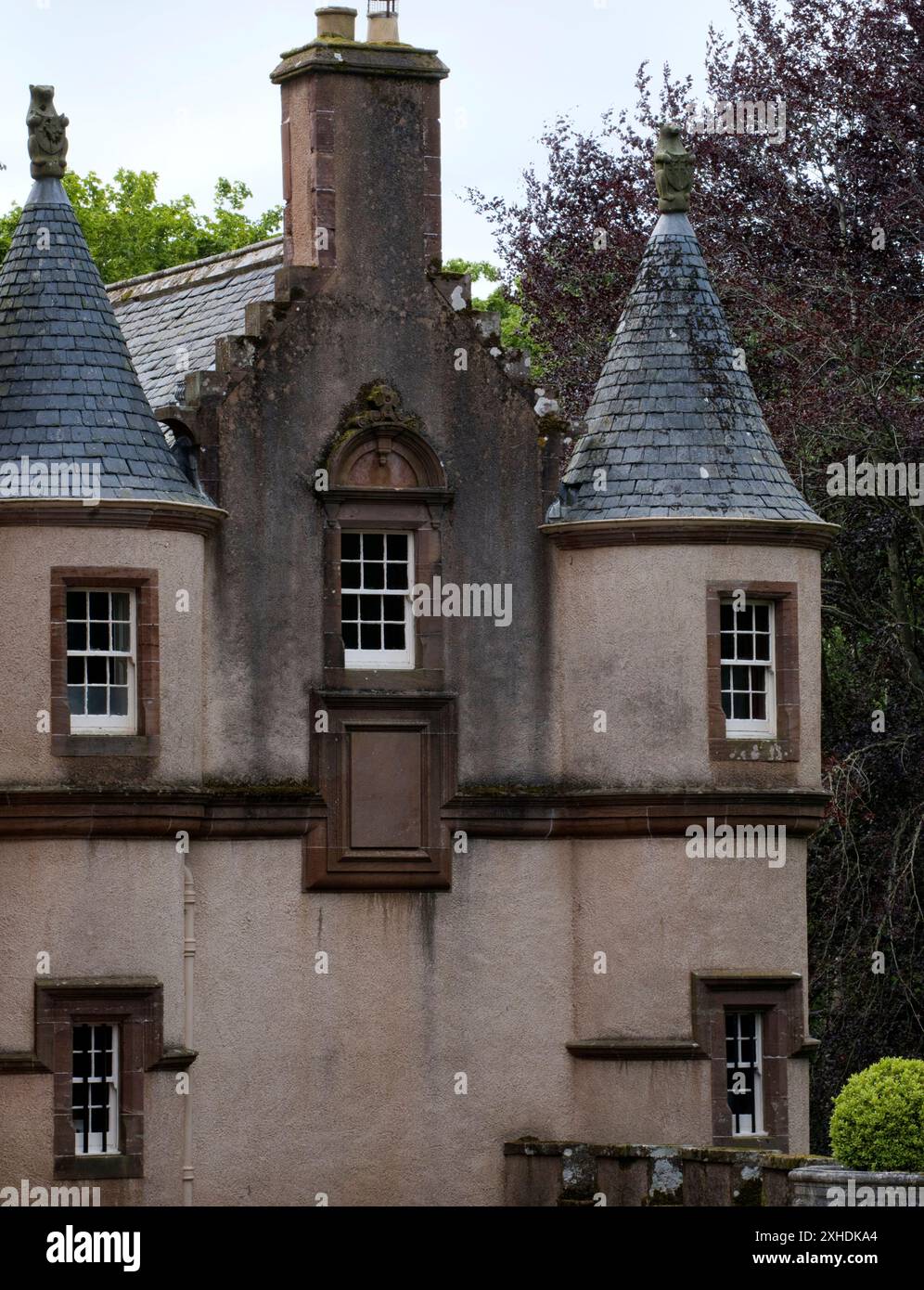 Fyvie village hi-res stock photography and images - Alamy