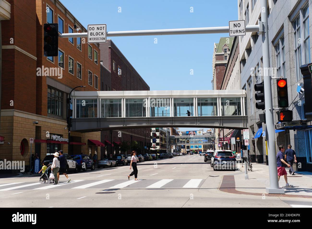Minneapolis skyway hi-res stock photography and images - Alamy