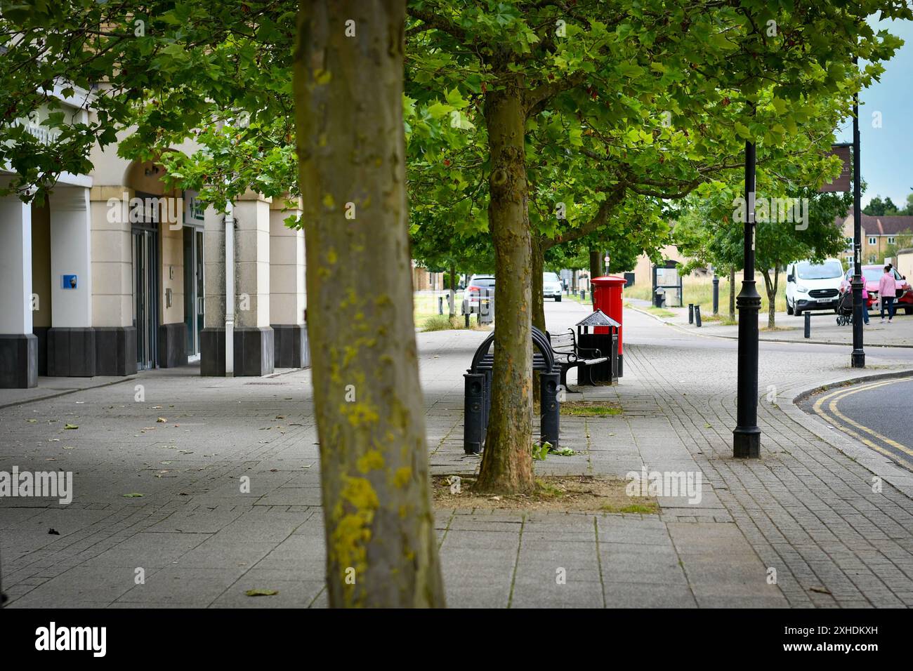 The First King Charles post box in the UK Stock Photo - Alamy