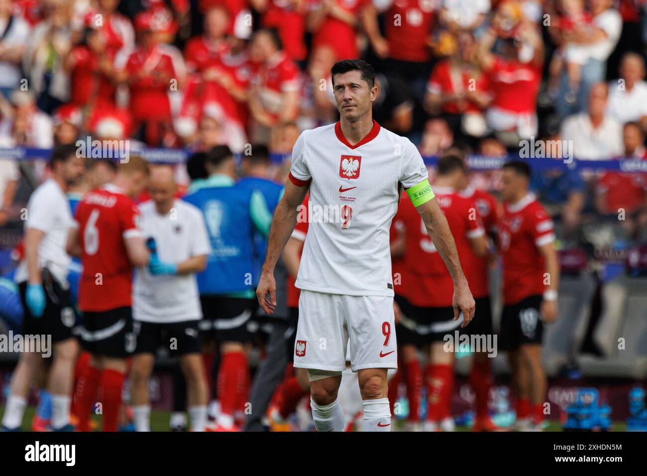 Robert Lewandowski during UEFA Euro 2024 game between national teams of ...