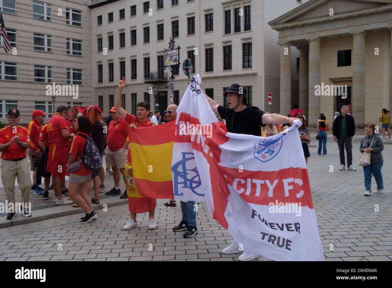 Fan Zone in Berlin, Uefa Euro 2024 Germany Stock Photo - Alamy