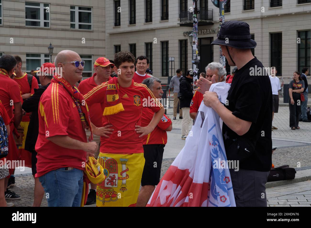 Fan Zone in Berlin, Uefa Euro 2024 Germany Stock Photo - Alamy