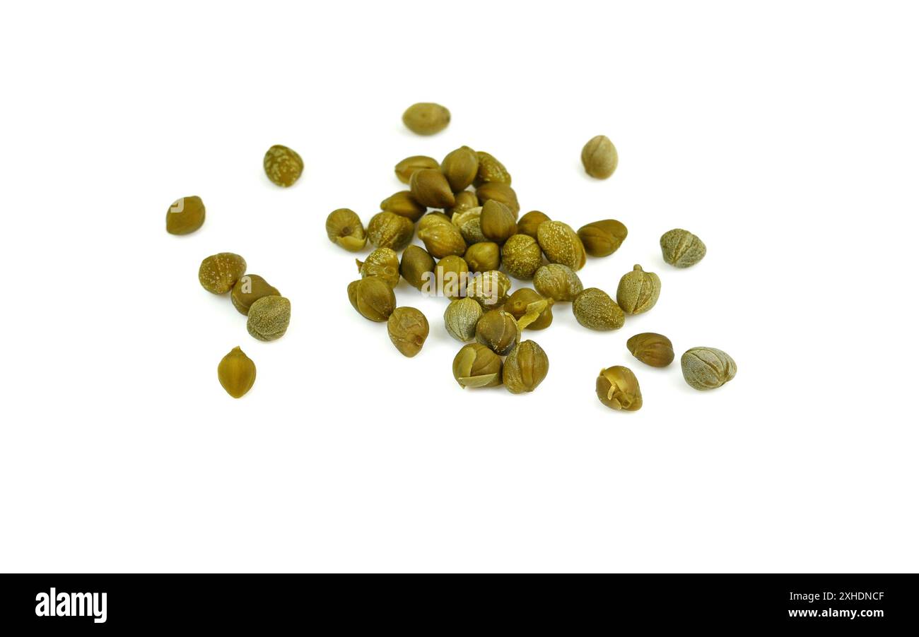 Canned capers isolated on hi-res stock photography and images - Alamy