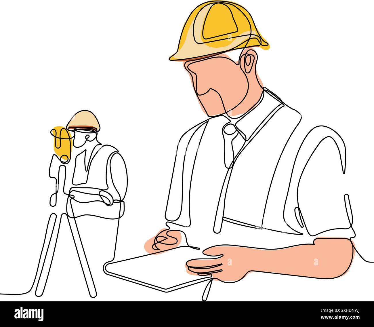 Close up carpenter hand in Stock Vector Images - Alamy