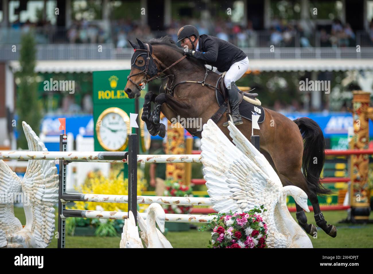 Show jumping in Spruce Meadows Stock Photo - Alamy