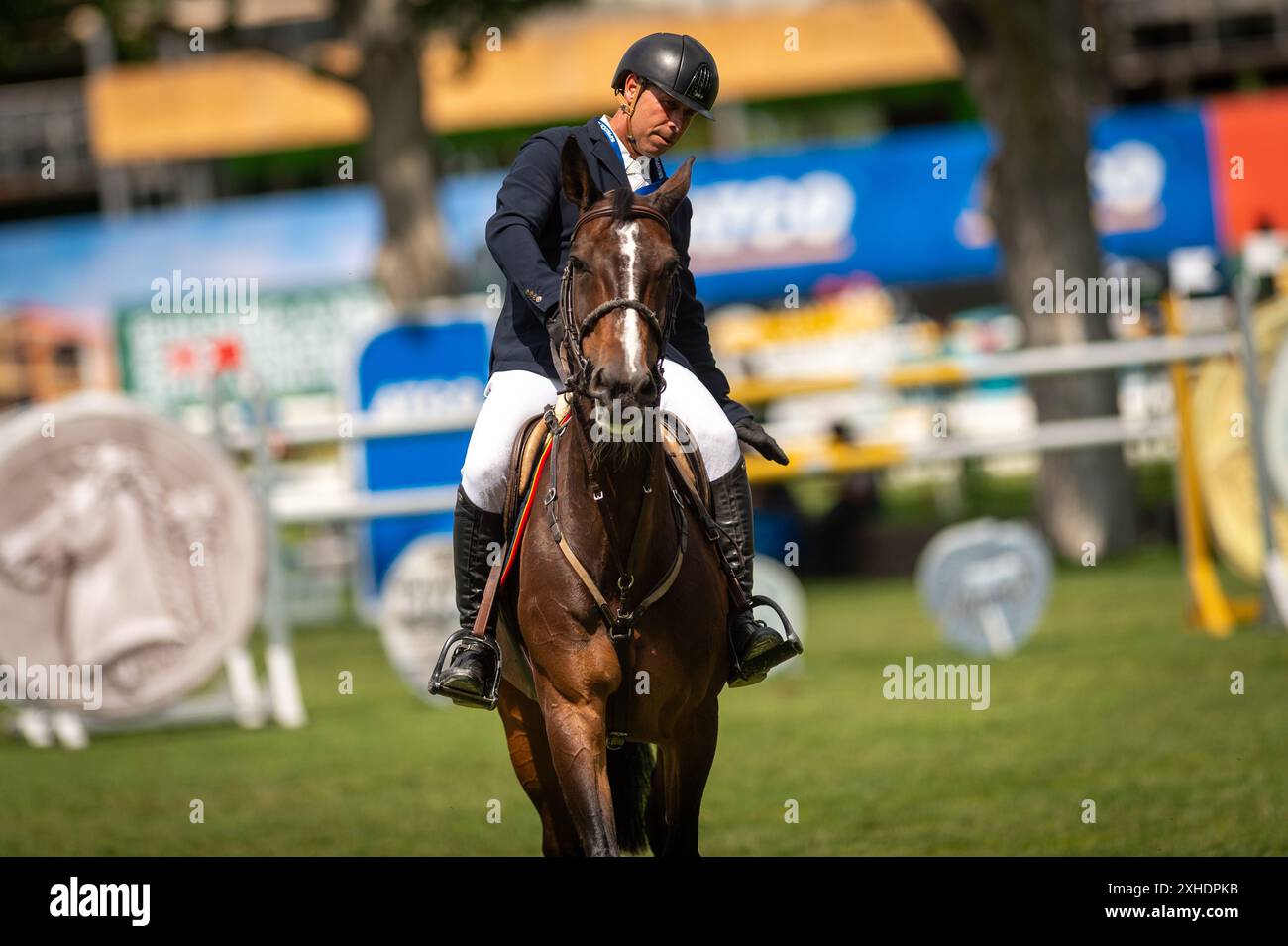 Show jumping in Spruce Meadows Stock Photo - Alamy