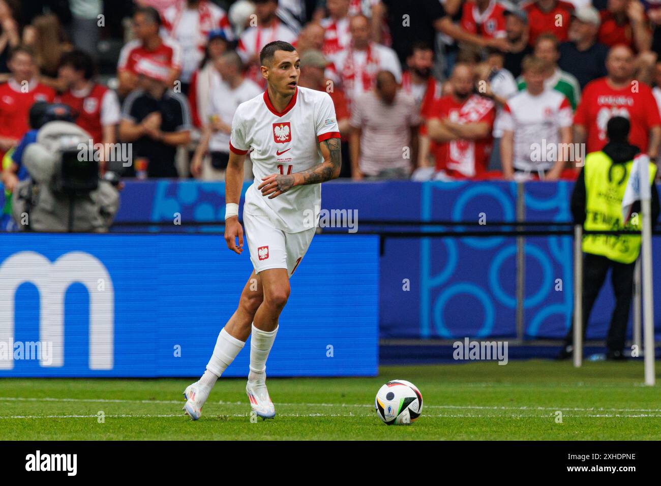 Jakub Kiwior during UEFA Euro 2024 game between national teams of ...