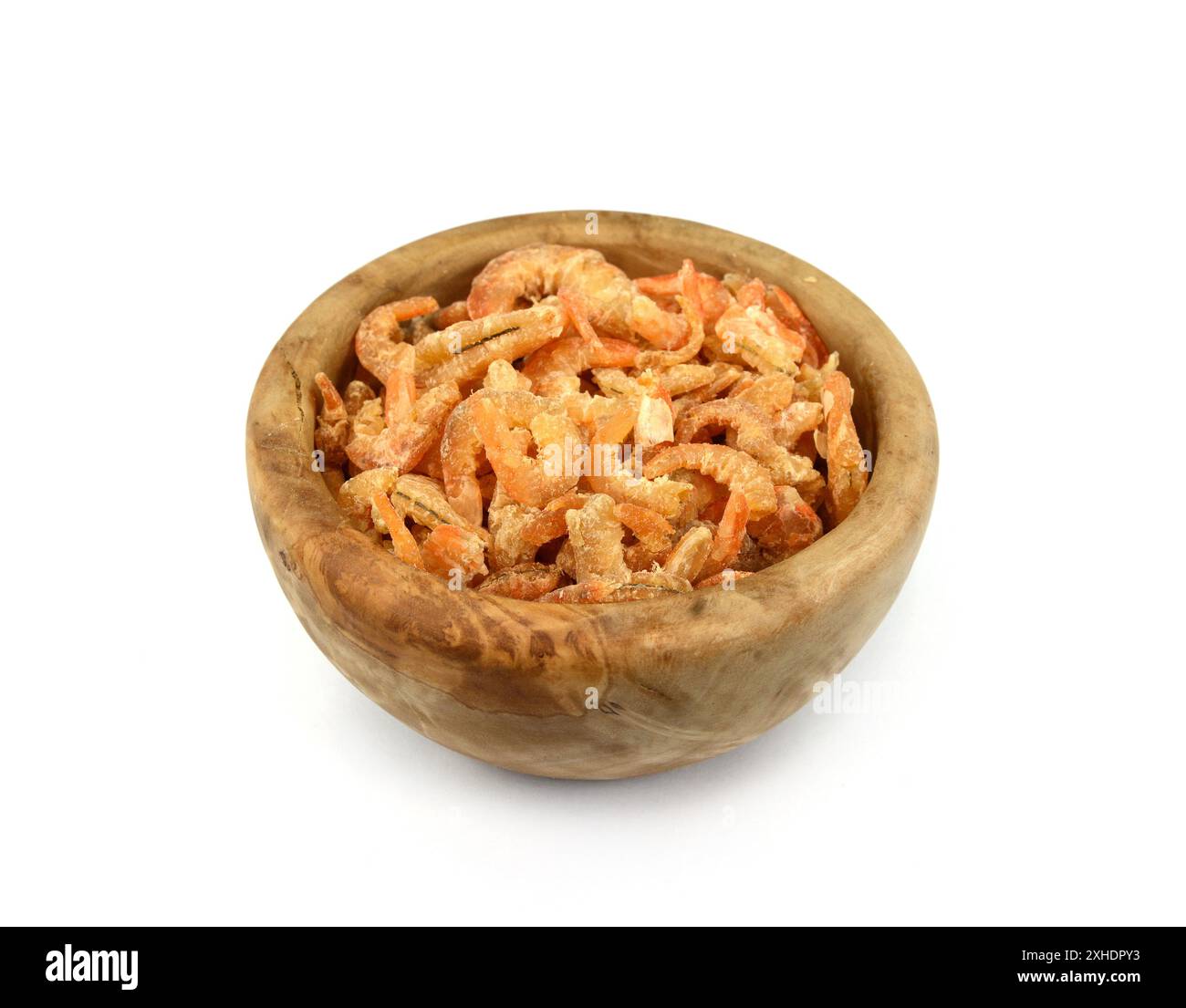 Dried shrimp or dried salted prawn isolated on white background Stock ...