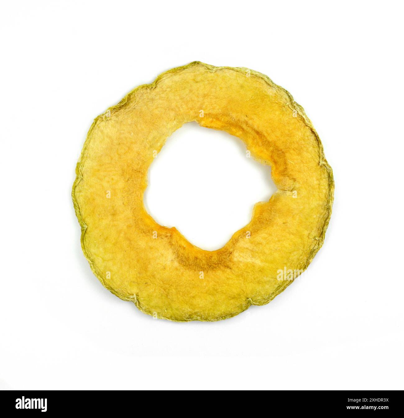 slices of dried melon isolated on white Stock Photo - Alamy