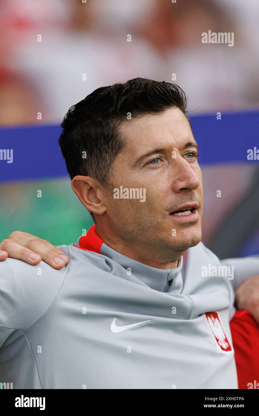Robert Lewandowski during UEFA Euro 2024 game between national teams of ...