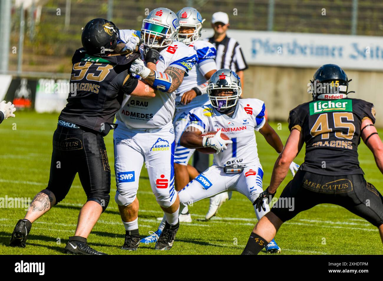 GFL 2 / German Football League, Game: Pforzheim Wilddogs - Gießen ...