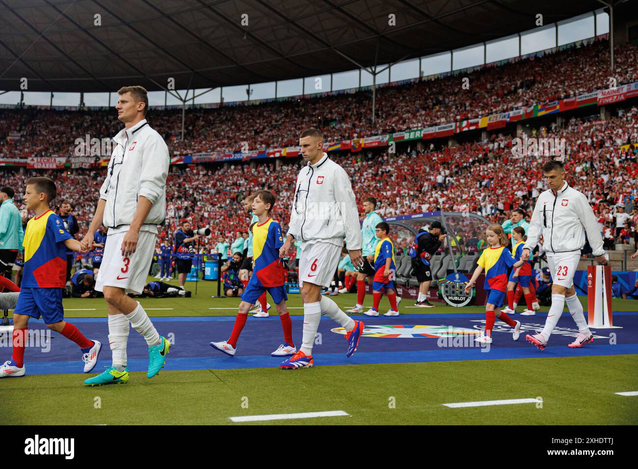 Pawel Dawidowicz, Jakub Piotrowski, Krzysztof Piatek during UEFA Euro ...