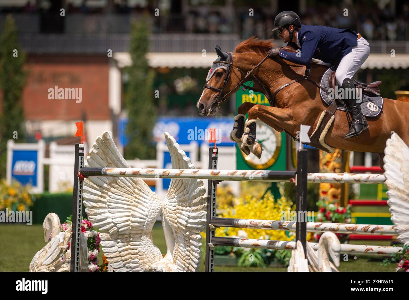 Spruce meadows international ring hi-res stock photography and images ...