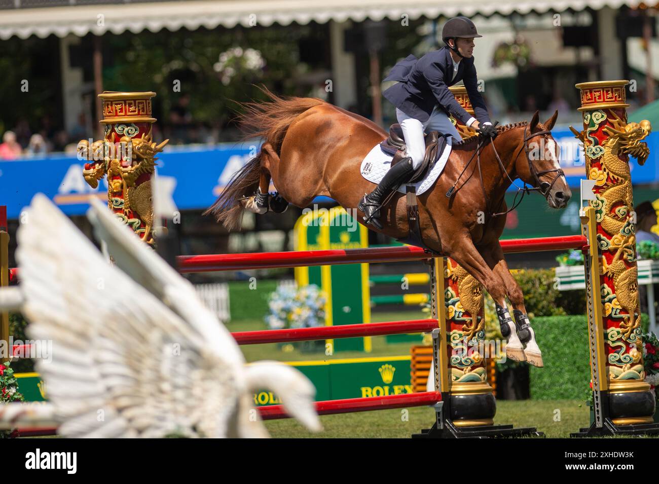 Show jumping in Spruce Meadows Stock Photo - Alamy