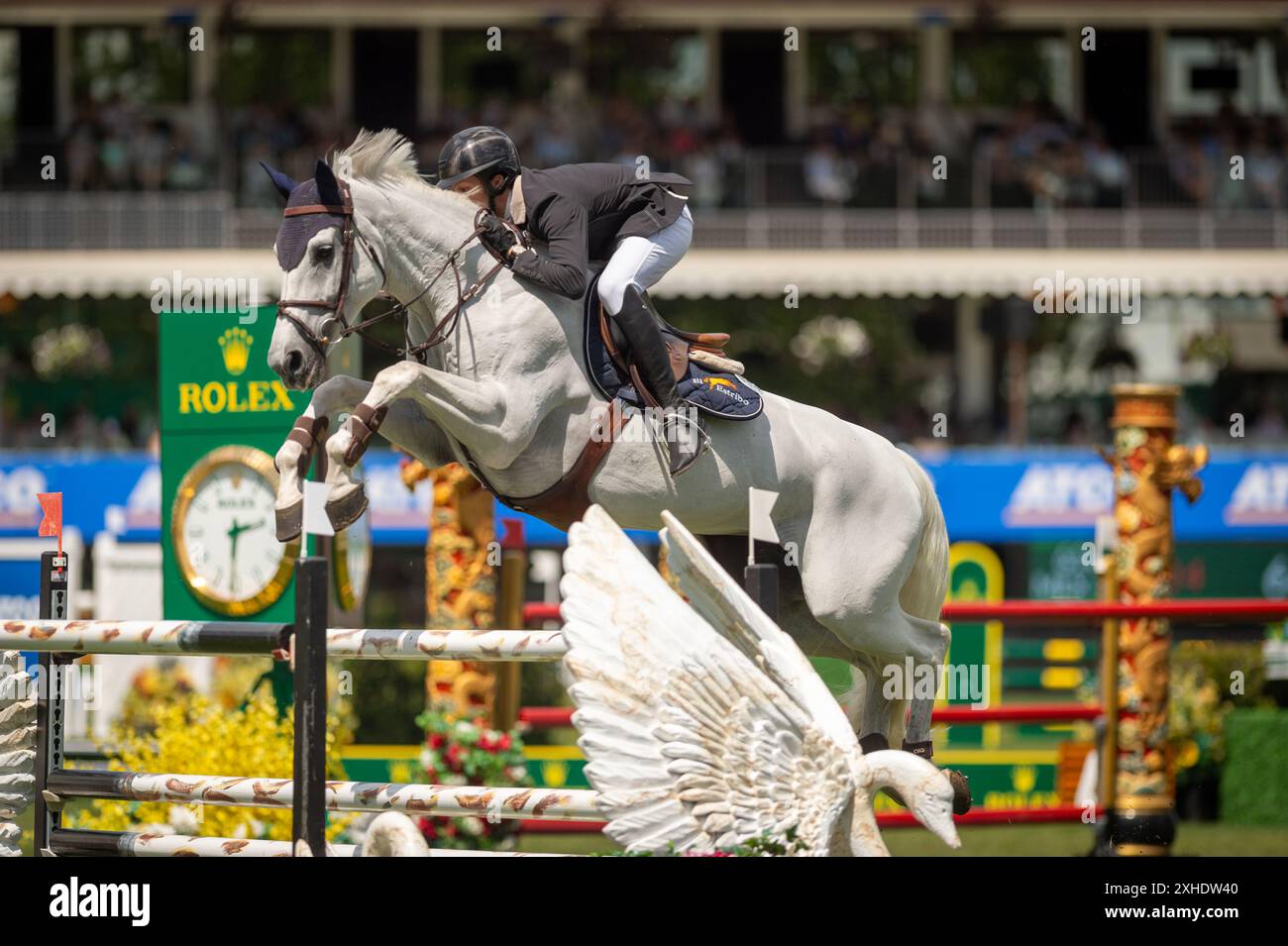 Show jumping in Spruce Meadows Stock Photo - Alamy