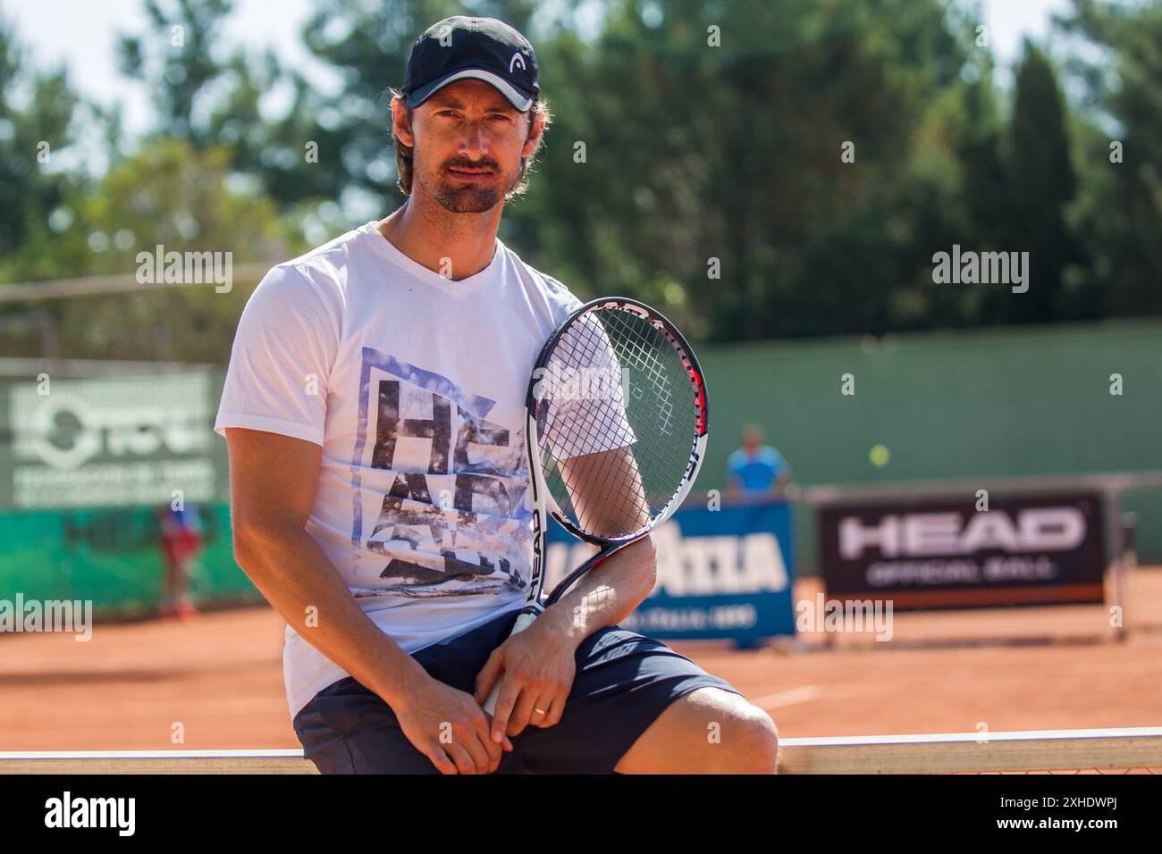 Portrait of ex tennis player Juan Carlos Ferrero former number one of ...
