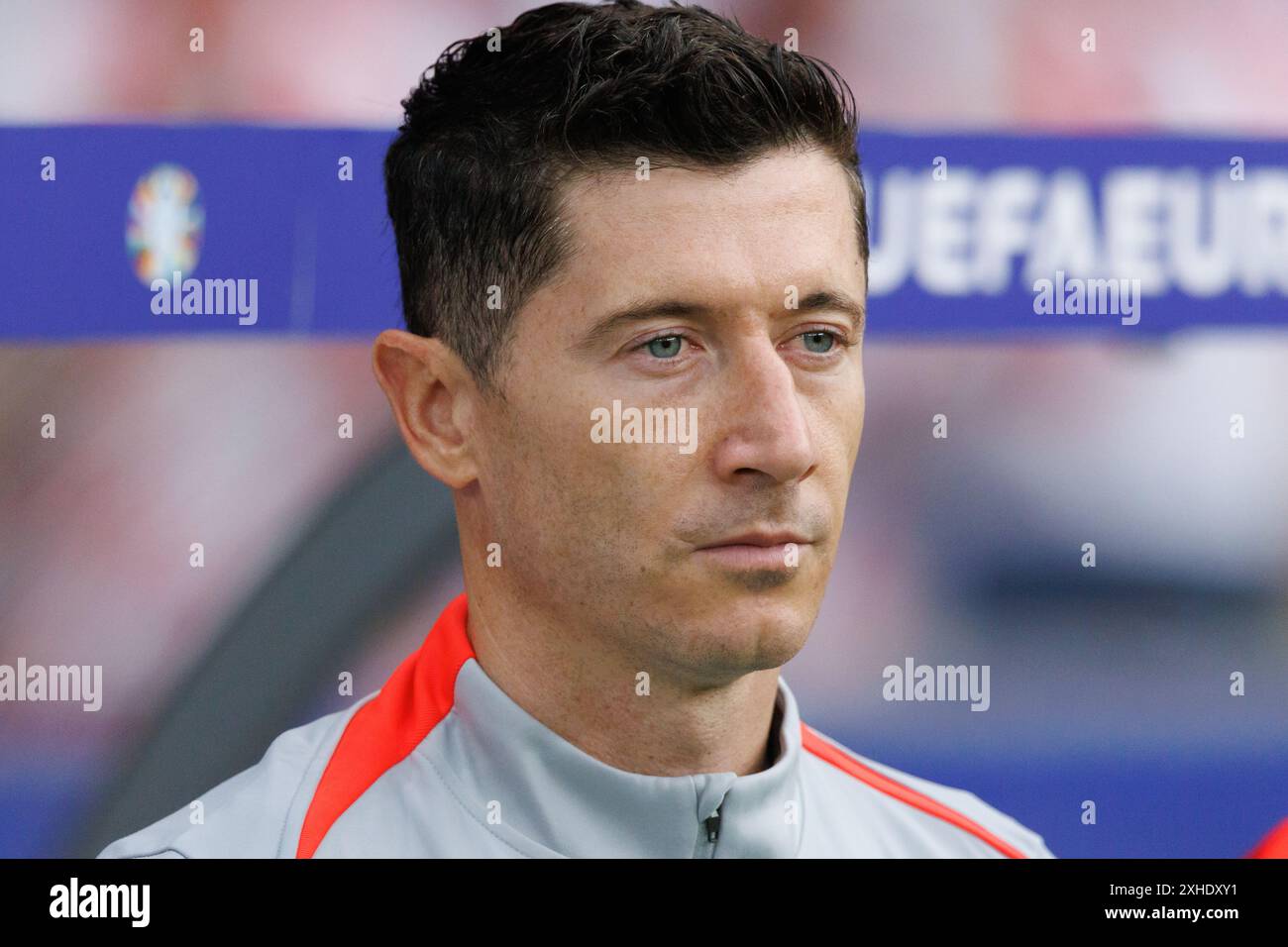 Robert Lewandowski during UEFA Euro 2024 game between national teams of ...