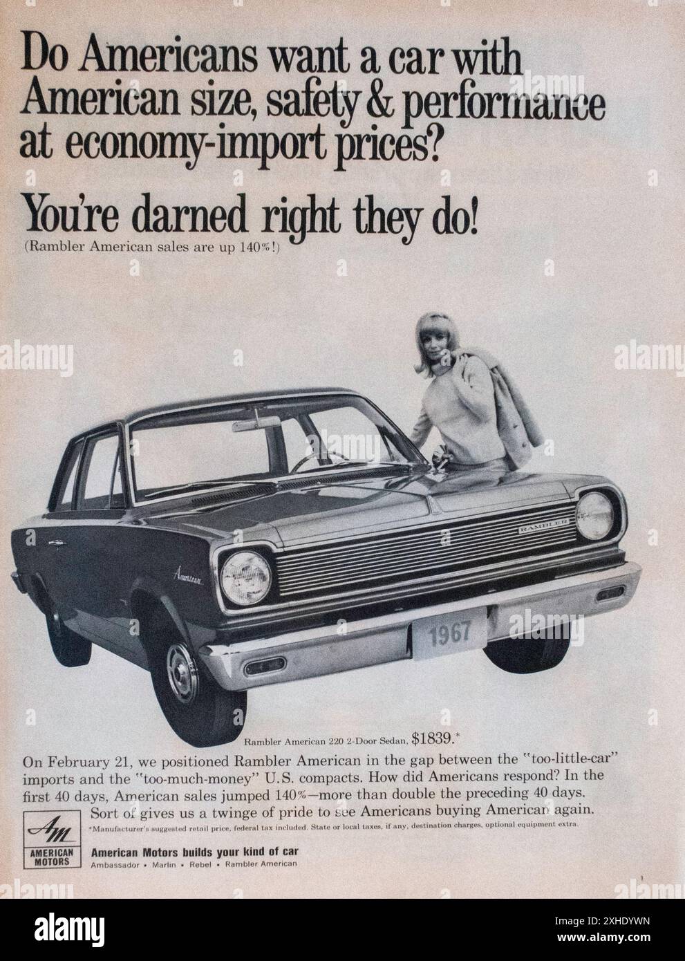 1960s advertising archive woman car hi-res stock photography and images ...