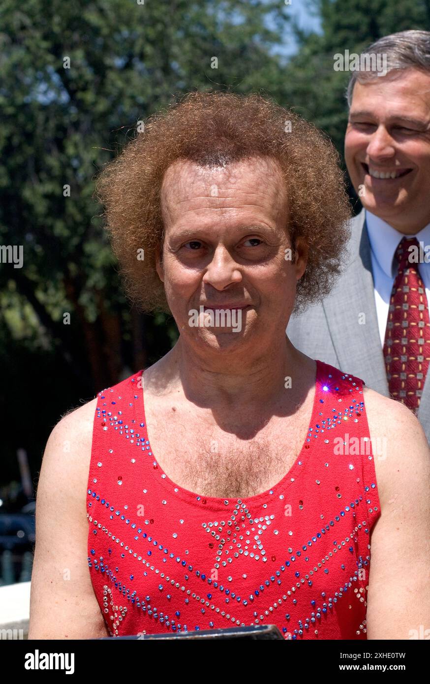 Exercise Guru, Richard Simmons pictured in Washington, DC to advocate ...