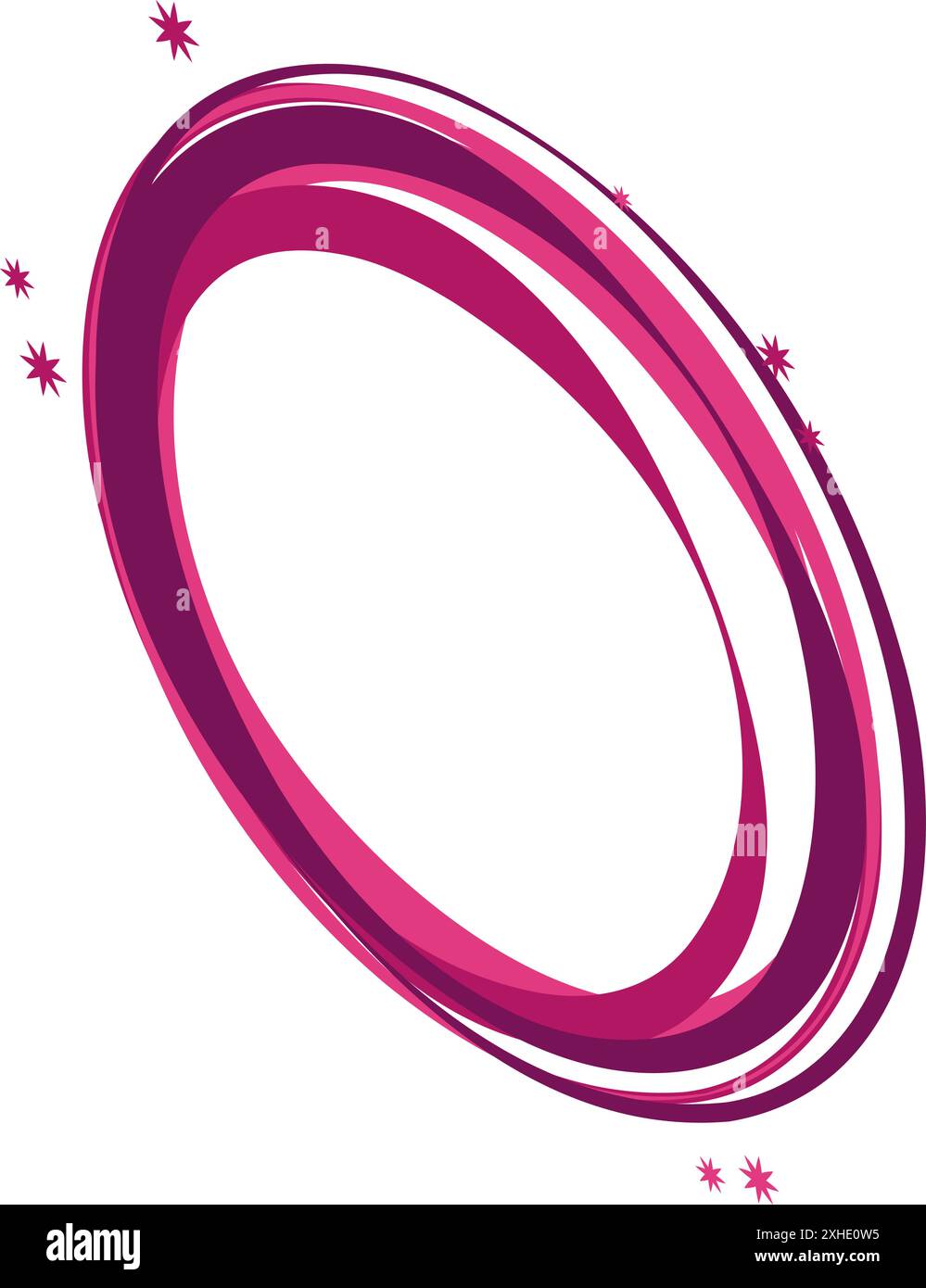 Abstract swirling pink white design Stock Vector Images - Alamy