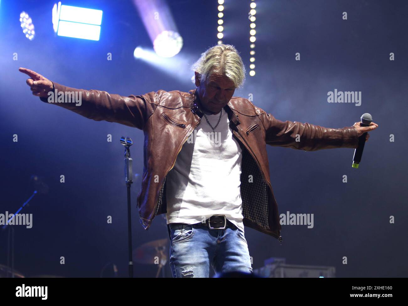 Matthias Reim beim Berliner Rundfunk Open Air 2024 Berlin Parkbühne ...
