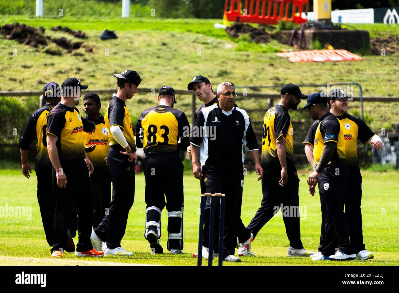 Calderglen cricket team hi-res stock photography and images - Alamy