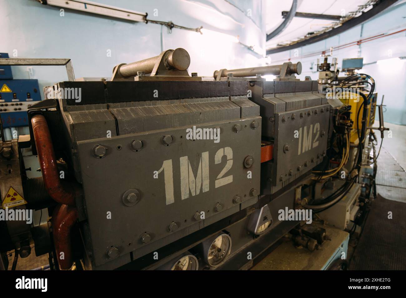 Superconducting Ring Electromagnet In Cyclotron Particle Accelerator