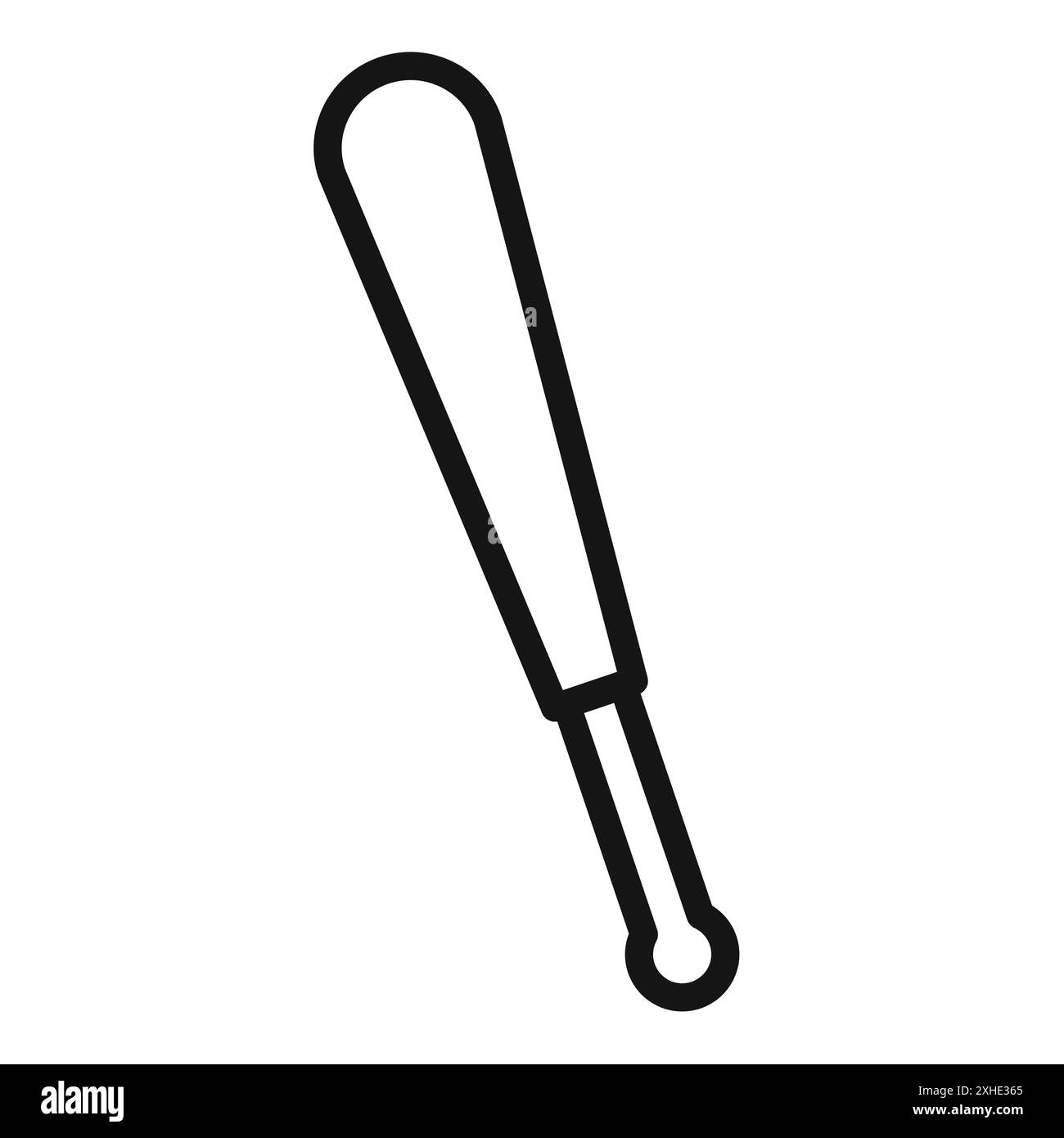 Baseball bat icon Stock Vector Images - Alamy