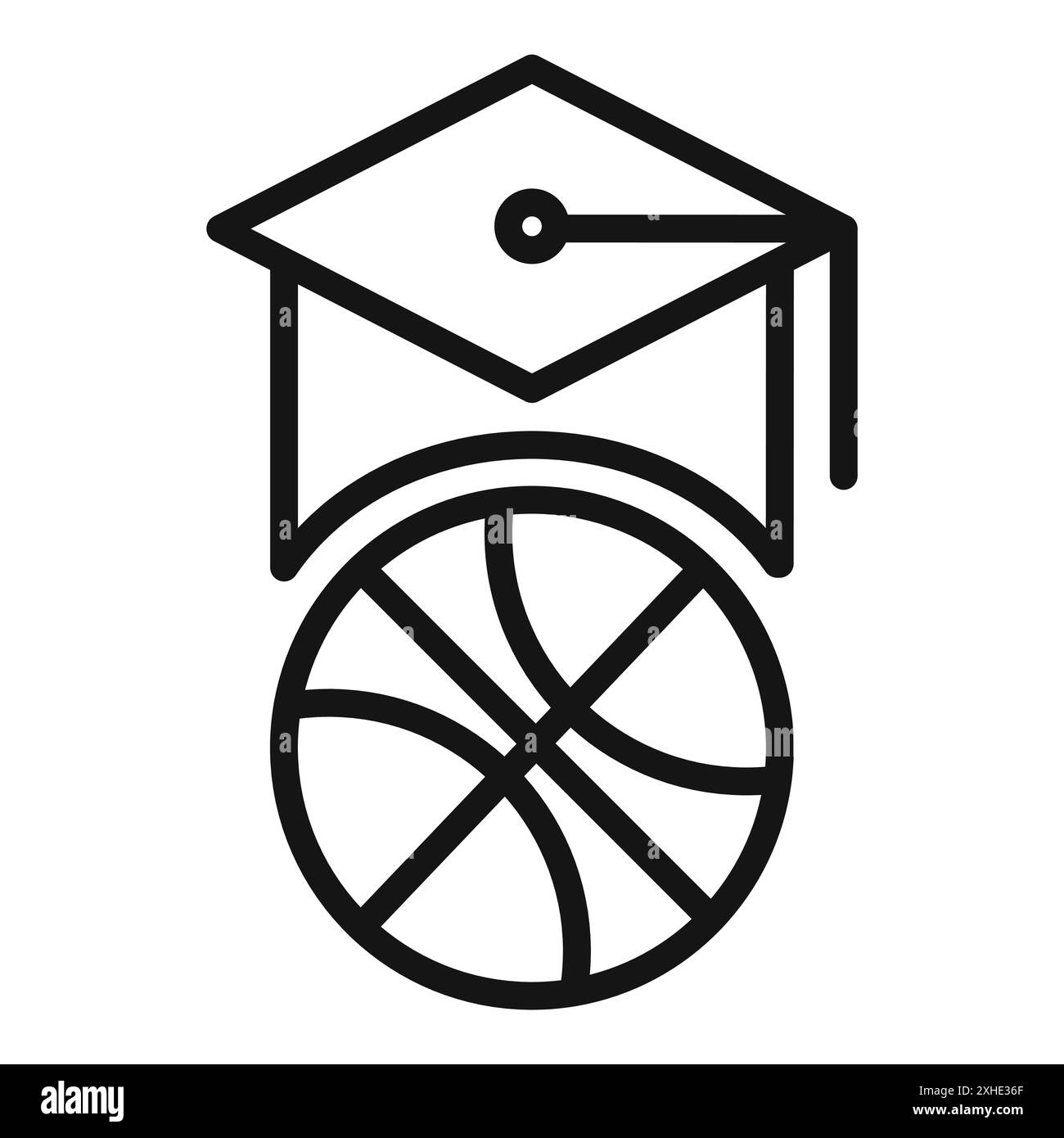 Basketball training icon Vector symbol or sign set collection in black ...