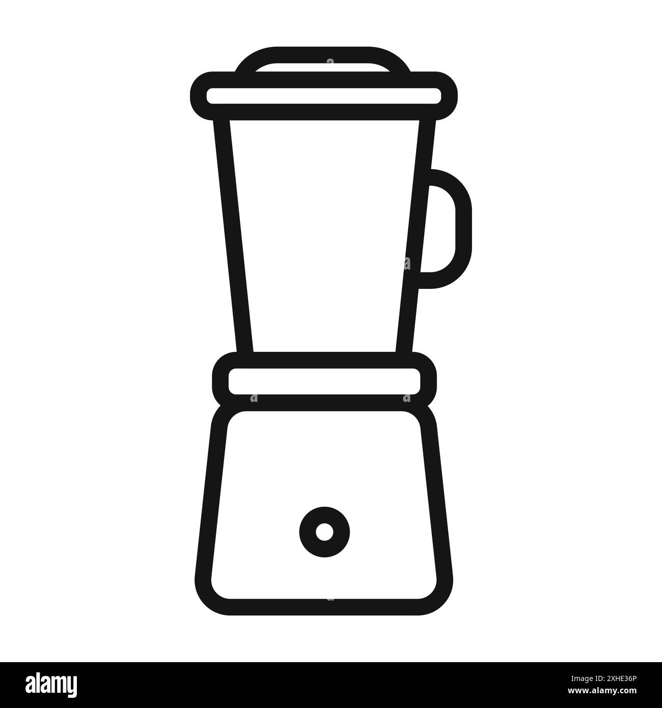 Blender icon Vector symbol or sign set collection in black and white ...