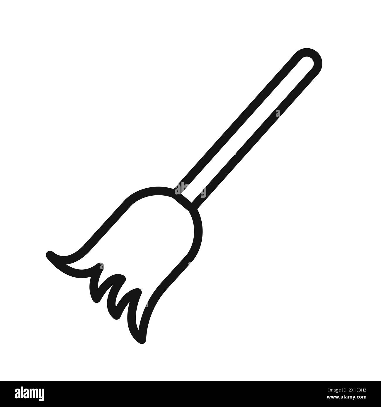Brush 2 vector vectors hi-res stock photography and images - Alamy