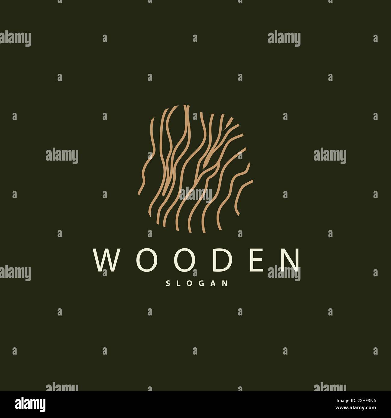 Mahogany forest Stock Vector Images - Alamy