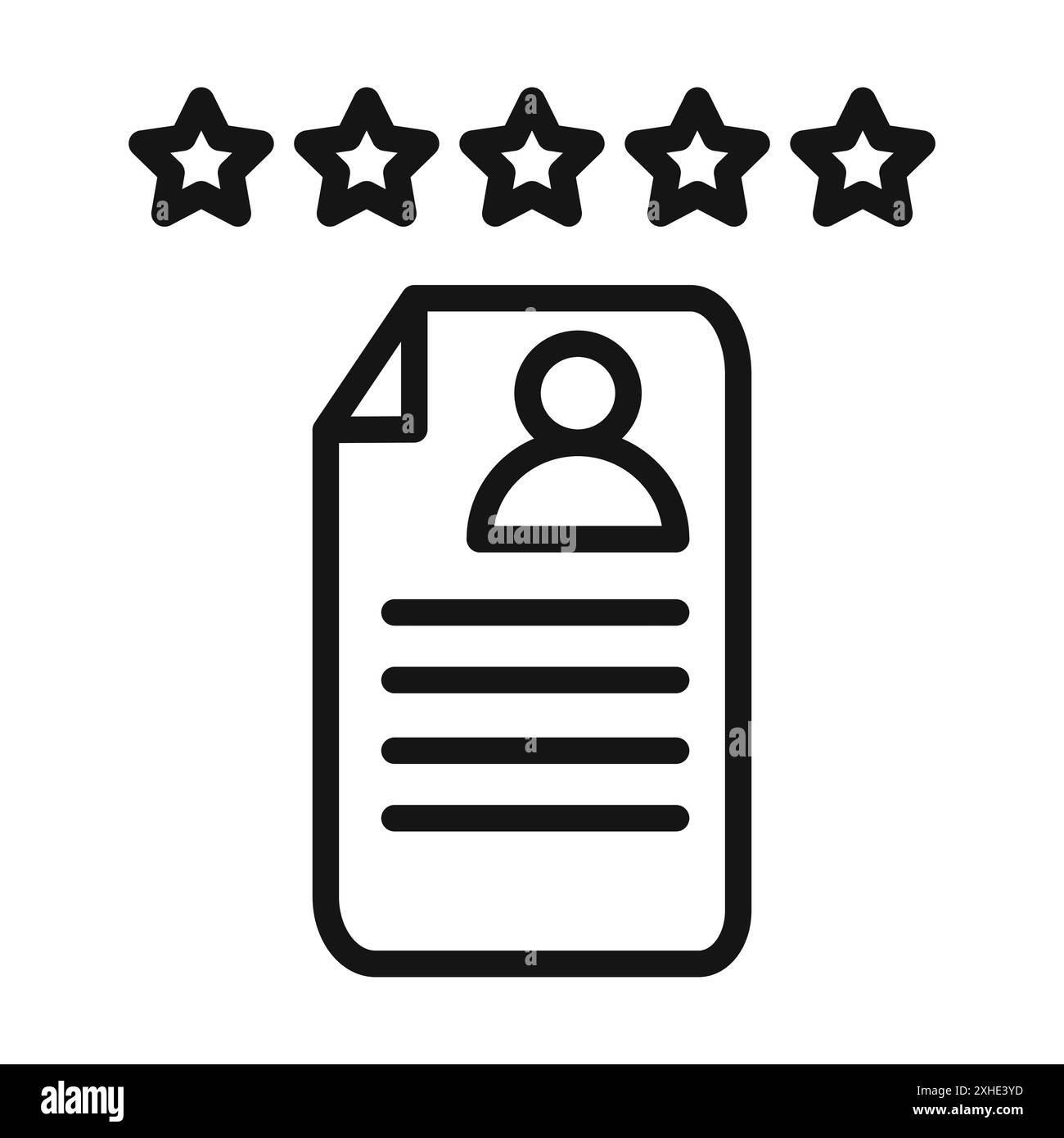 Credit rating icon Vector symbol or sign set collection in black and ...