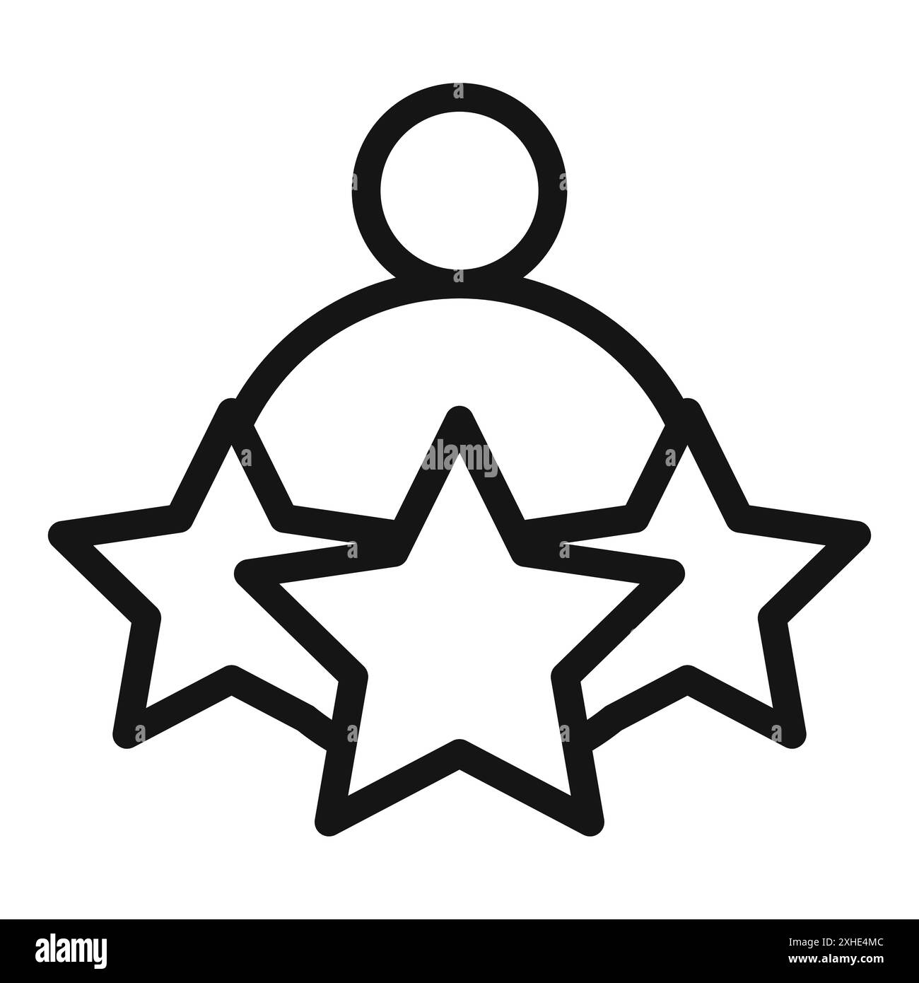 experience icon Vector symbol or sign set collection in black and white ...