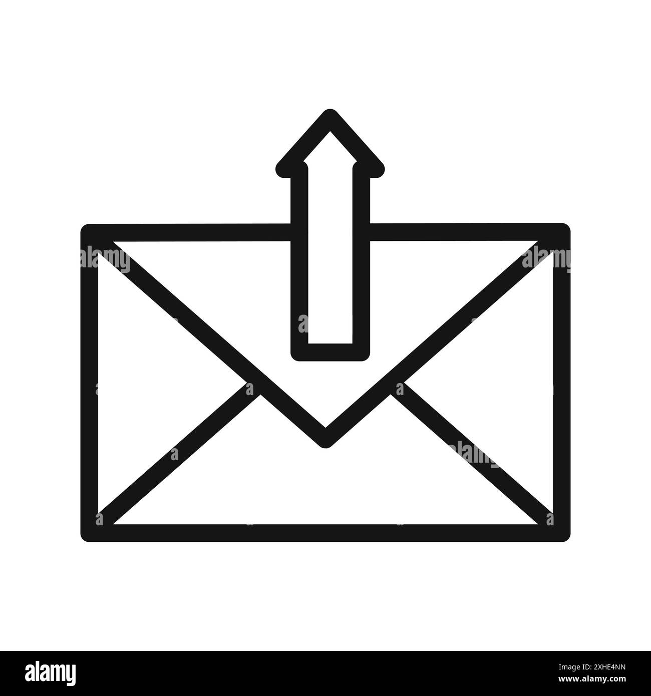 Sending email Black and White Stock Photos & Images - Alamy