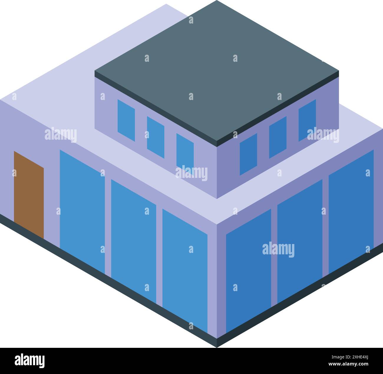 Office building large glass windows Cut Out Stock Images & Pictures - Alamy