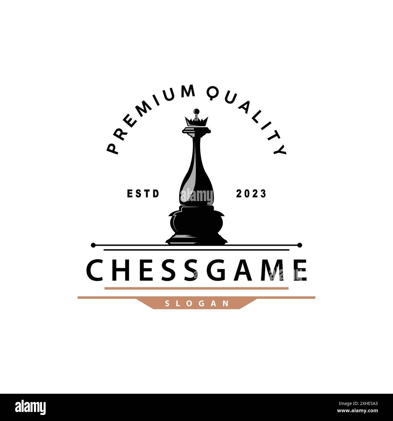 Old chess game Stock Vector Images - Alamy