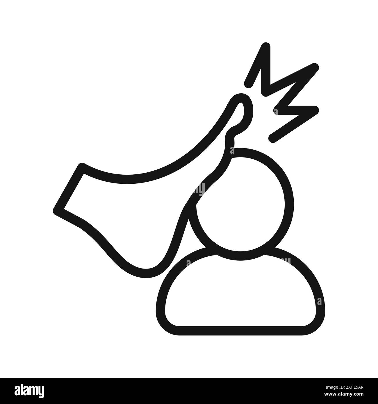 Kickboxer Vector symbol or sign set collection in black and white ...