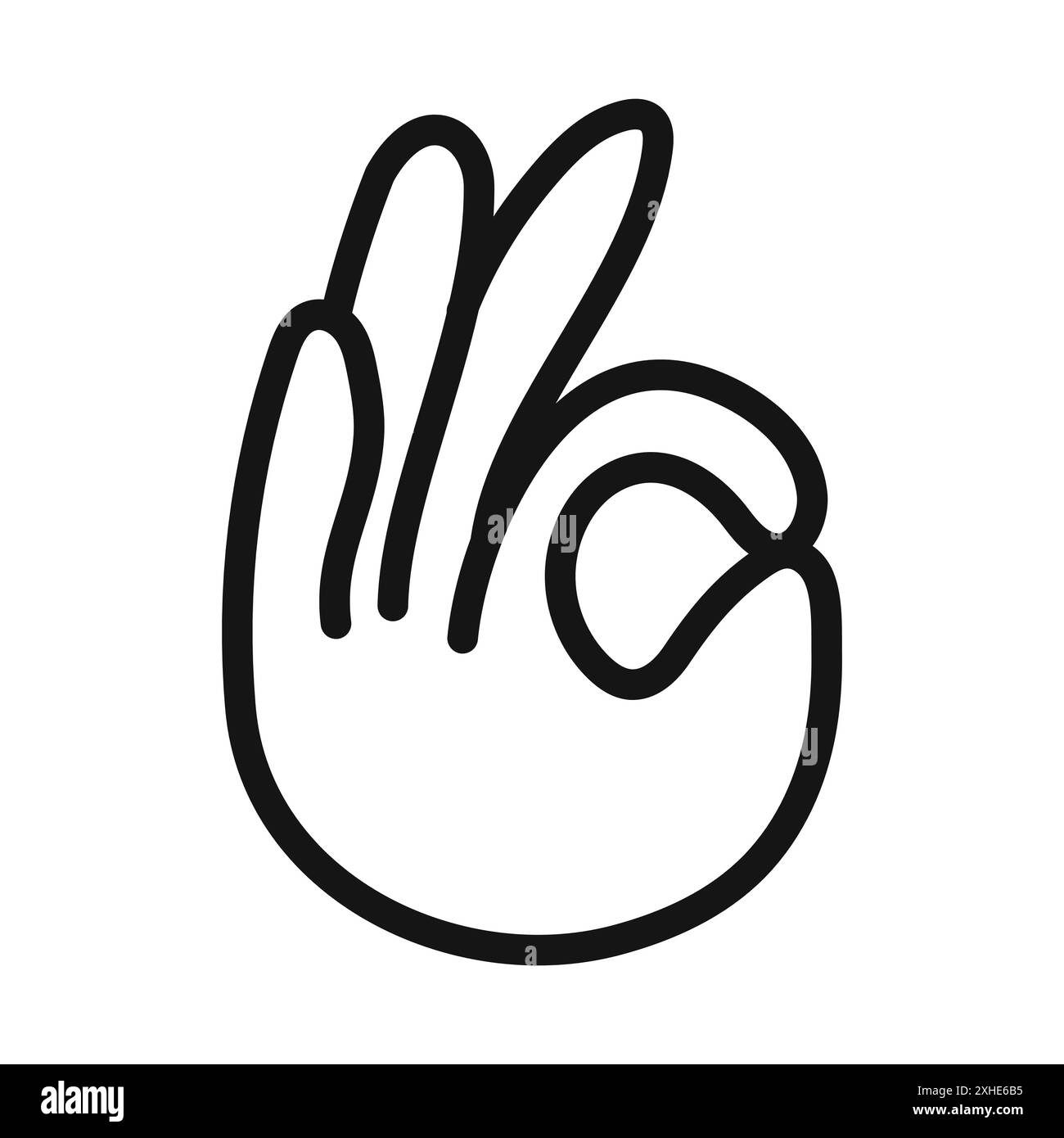 West Side Hand Sign Vector