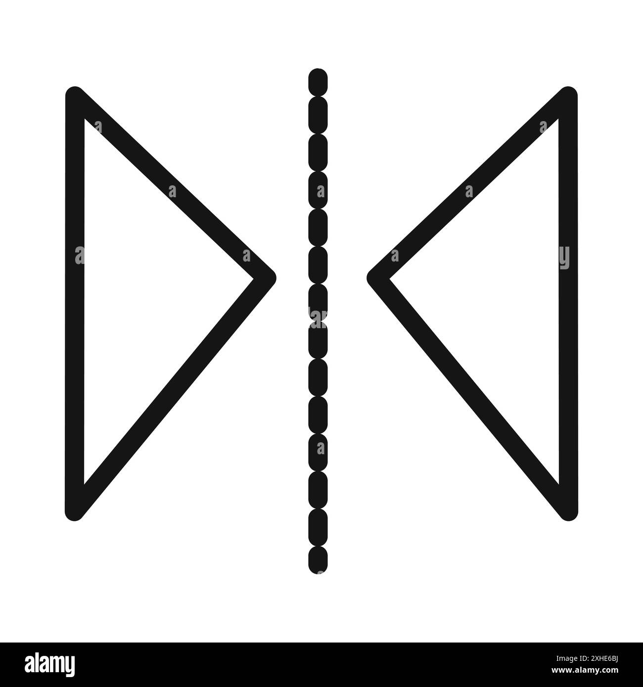 Reflect icon Black and White Stock Photos & Images - Alamy